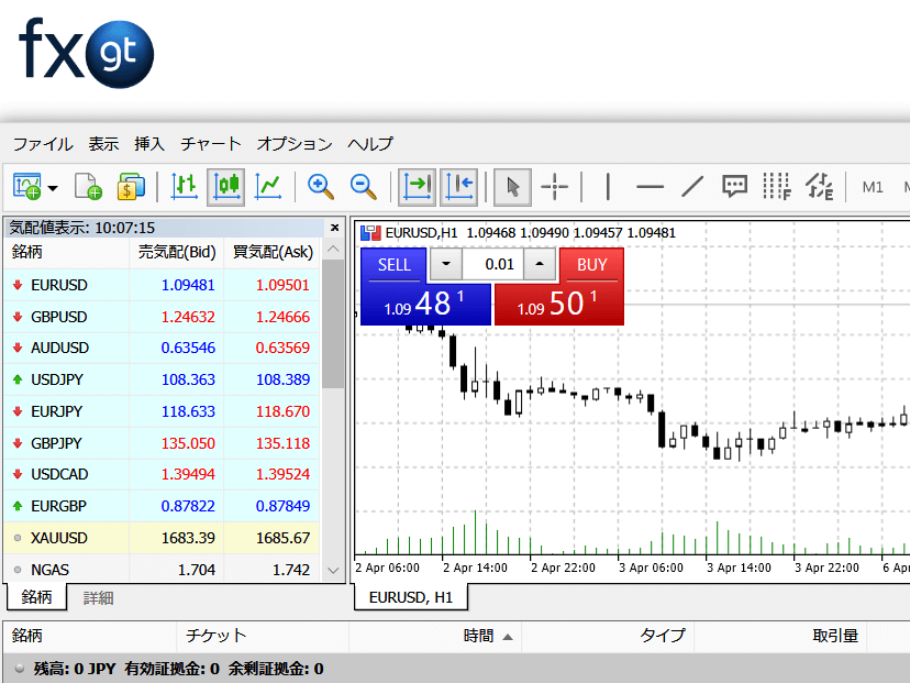 FXGTのパソコンとスマホの取引ツールMT5のダウンロード方法 | FXメイト